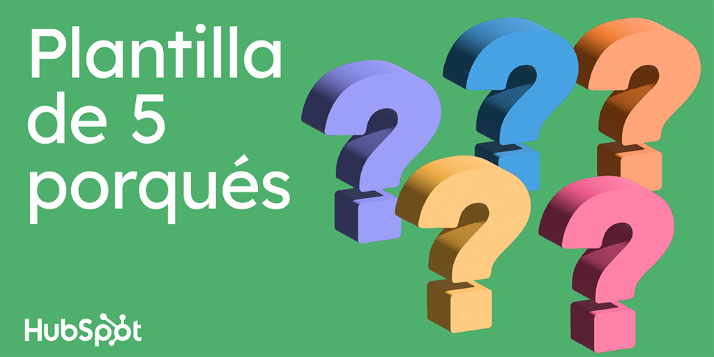 Plantilla de los cinco porqués